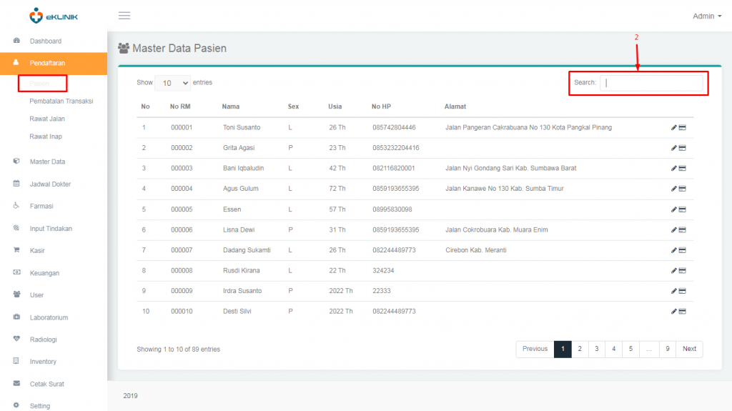 Cara Edit Data Pasien & Cetak Kartu Pasien | Pendaftaran – Pusat ...