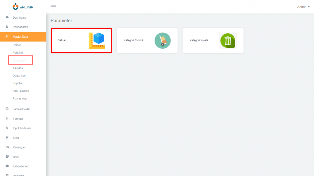 Cara Tambah Parameter | Master Data – Pusat Tutorial eKlinik