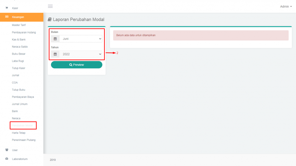 Cara Cek Laporan Perubahan Modal | Keuangan – Pusat Tutorial eKlinik