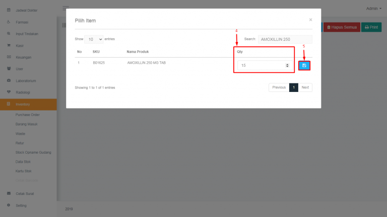 Cara Cetak Barcode | Inventory – Pusat Tutorial eKlinik